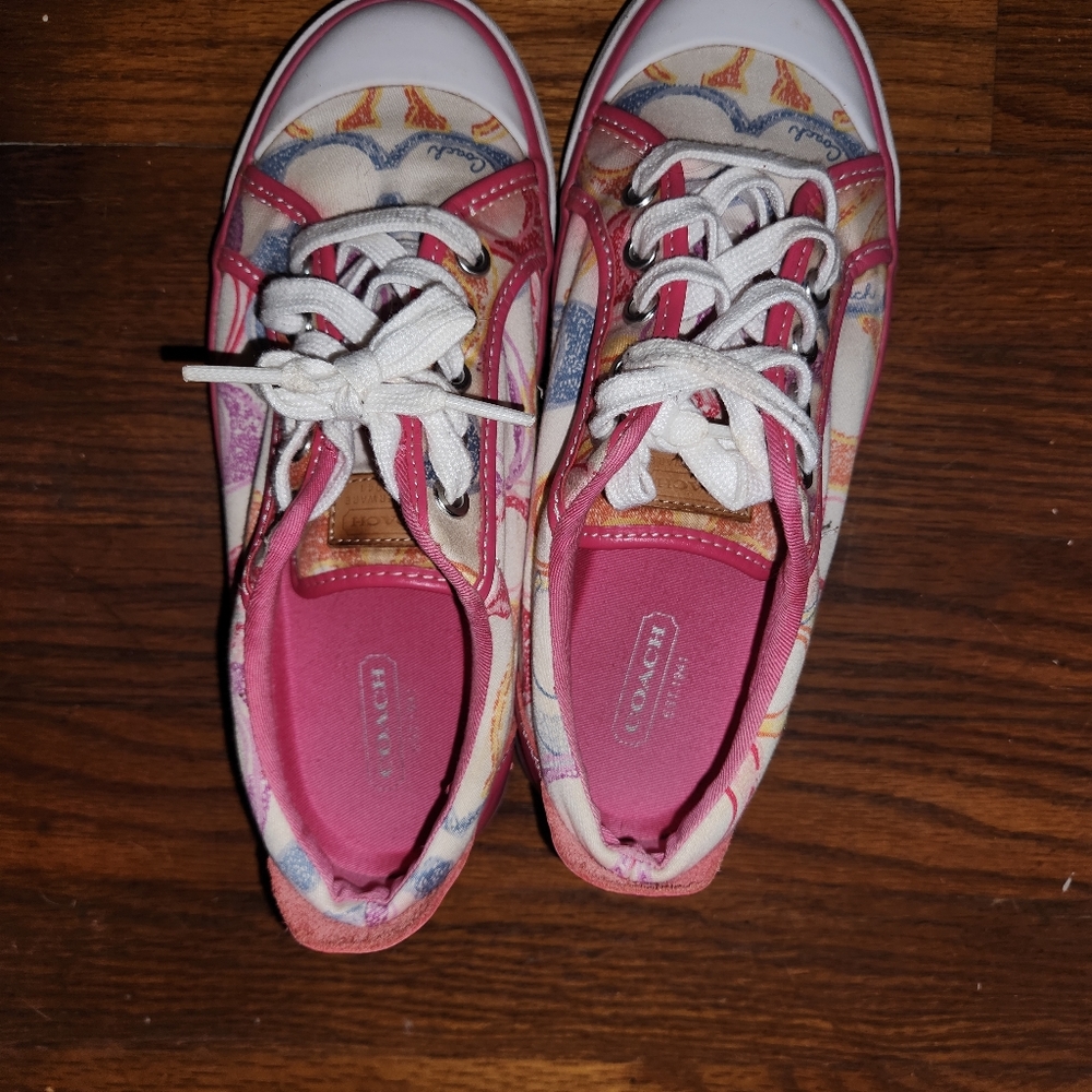 Coach Barrett Pastel Poppy Shoes - Gem